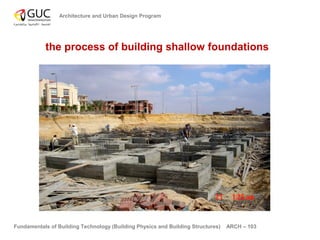 Fundamentals of building technology 04 | PPT