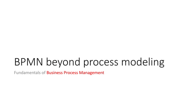 Fundamentals of business process management and BPMN | PDF | Computer Software and Applications ...