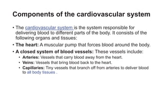 FUNDAMENTALS OF CARDIOVASCULAR SYSTEM, BHM 2ND SEM.pptx