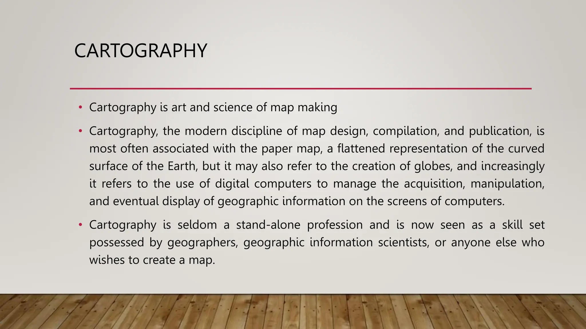 Fundamentals of Cartography.pptx CARTOGRAPHY | PPTX