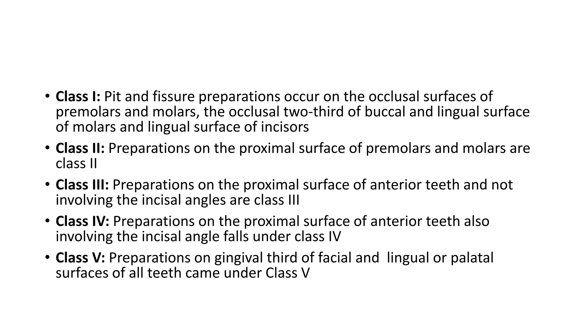 Fundamentals of cavity perp.pptx | Dental Health | Diseases and Conditions