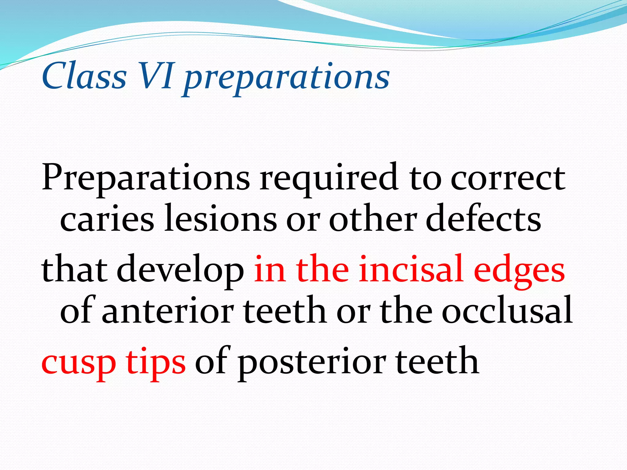 Fundamentals of cavity preparation.pptx | Dental Health | Diseases and ...