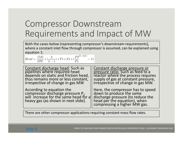 Fundamentals of Centrifugal Compressor - Head (revised) | PDF