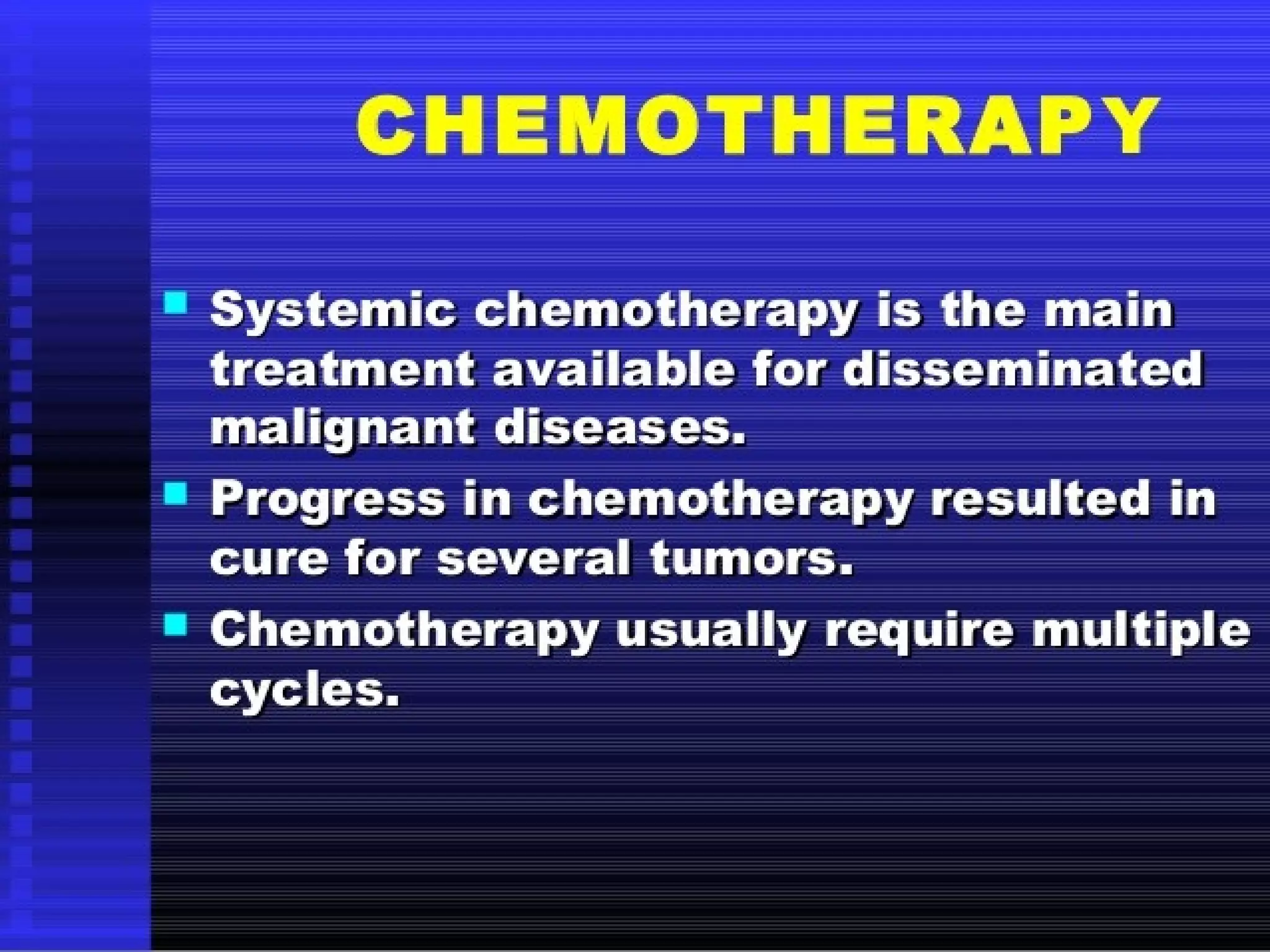 Fundamentals of chemotherapy | PPT | Cancer | Diseases and Conditions