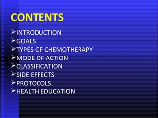 Fundamentals of chemotherapy | PPT | Cancer | Diseases and Conditions