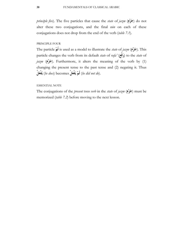 Fundamentals of classical_arabic | PDF