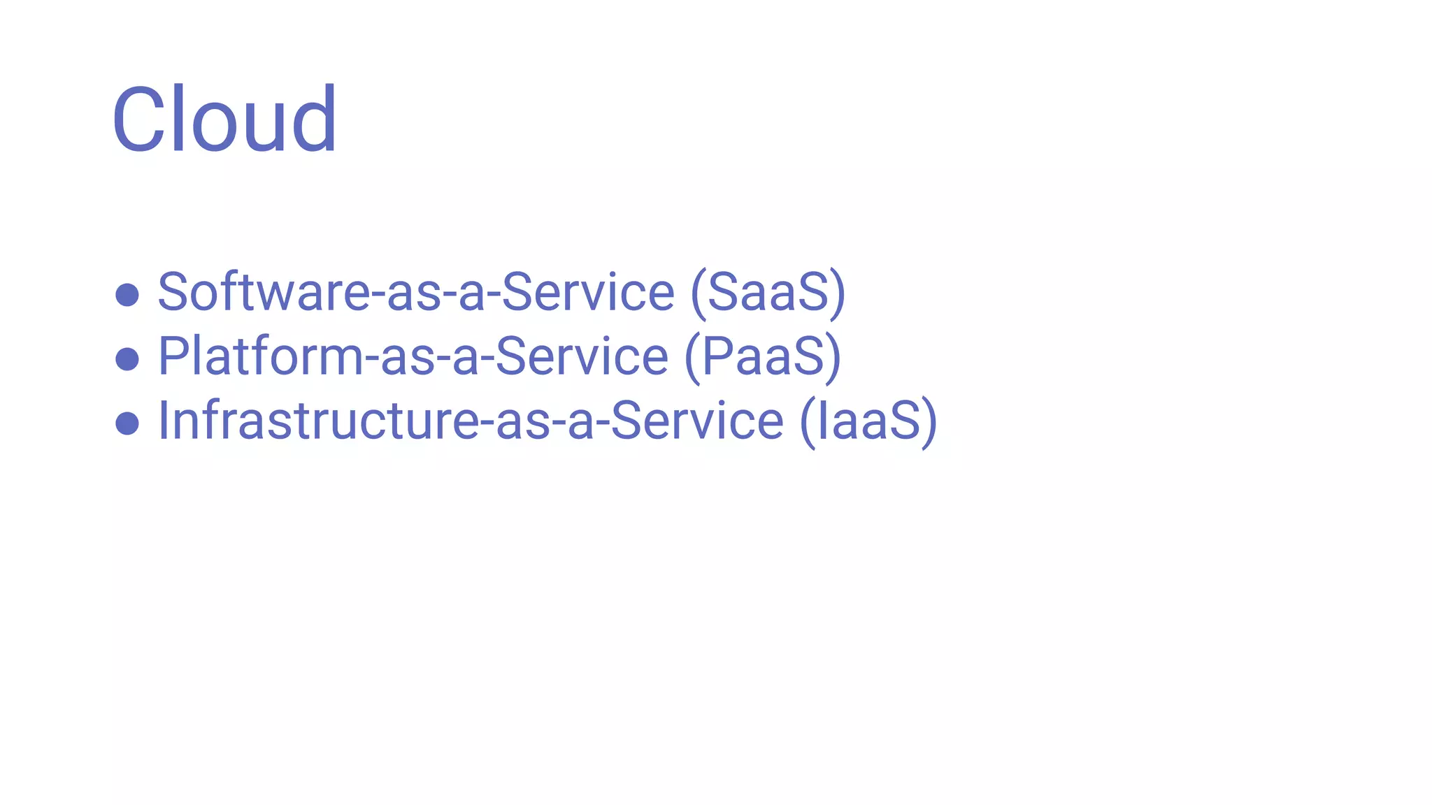 Fundamentals of cloud computing | PPT