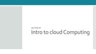 Fundamentals of Cloud Computing & AWS | PDF