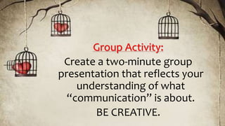 Fundamentals of communication | PPTX