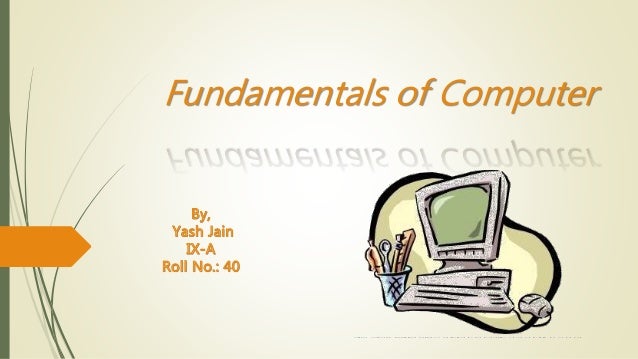 Fundamentals of computer