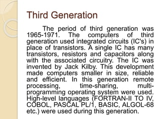 Fundamentals of computer | PPT