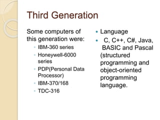Fundamentals of computer | PPT