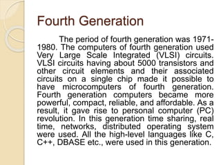 Fundamentals of computer | PPT
