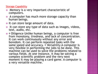 Fundamentals of computer | PPT