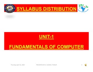 Fundamentals of computer | PPT