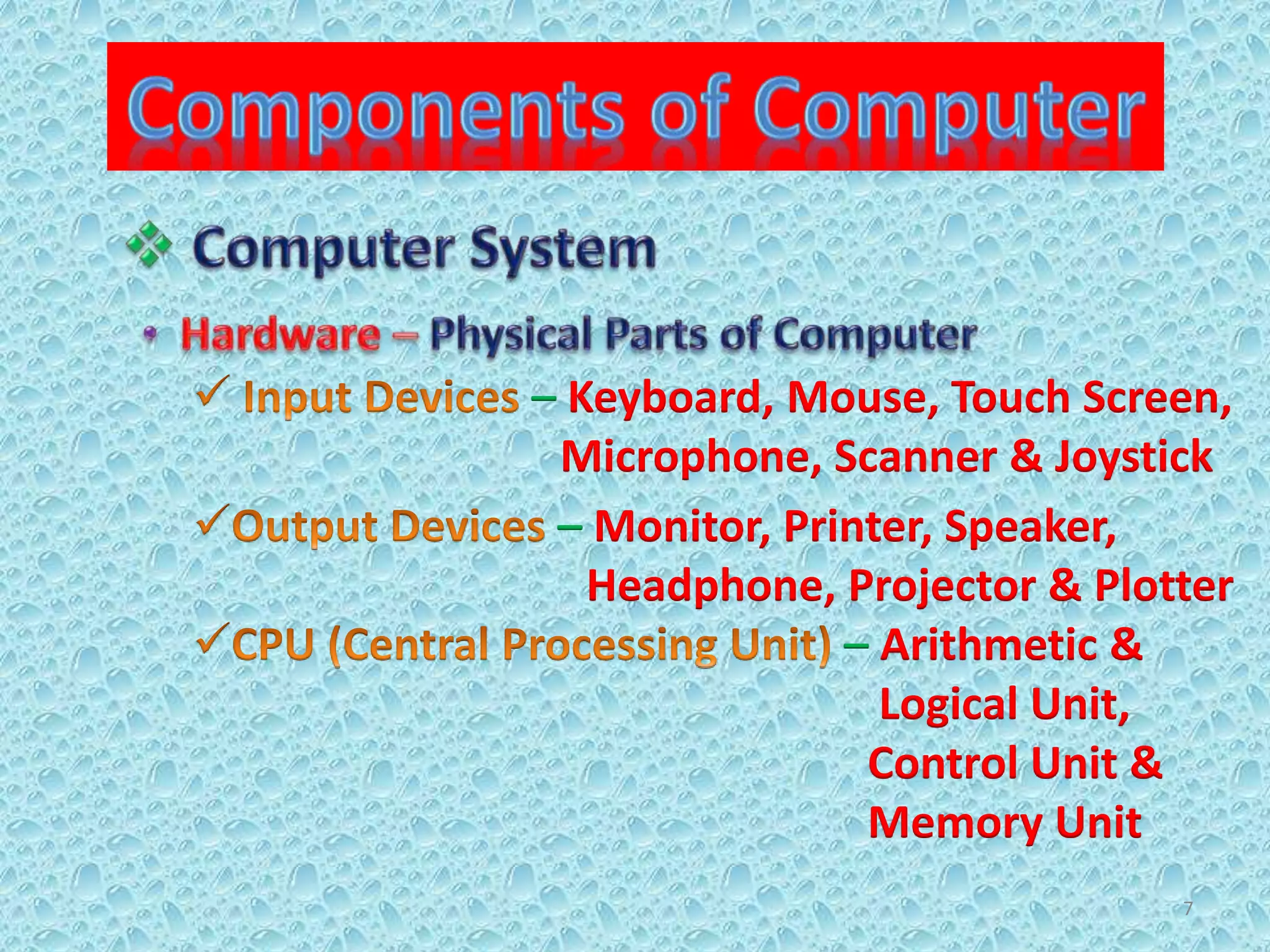 Fundamentals of computer | PPTX | Computing | Technology & Computing
