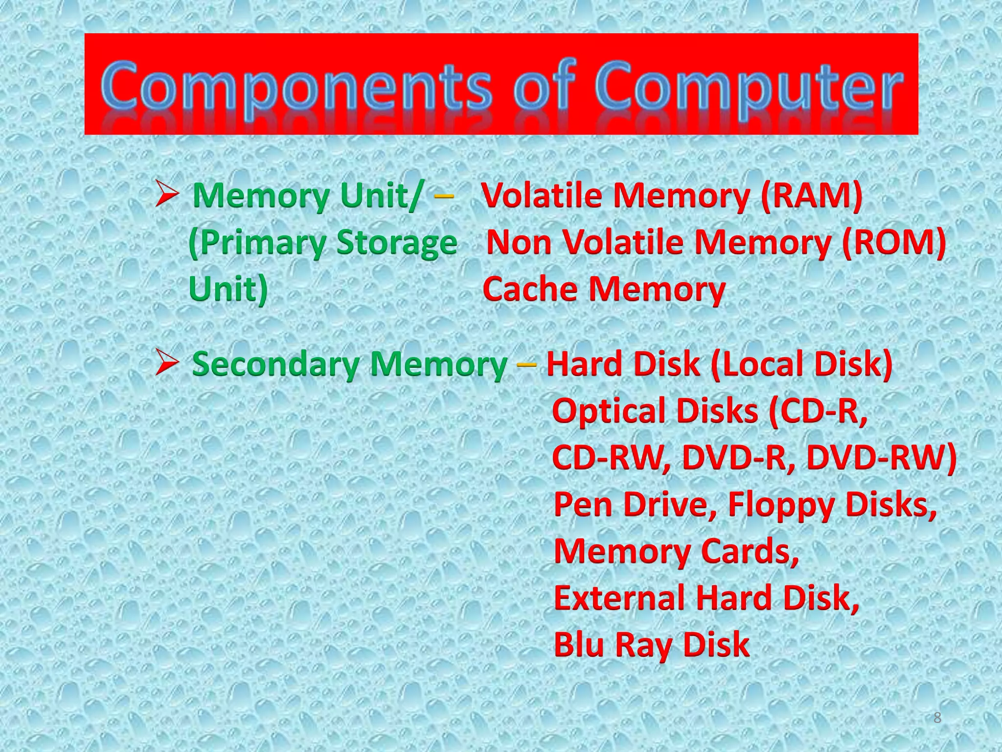 Fundamentals of computer | PPTX | Computing | Technology & Computing