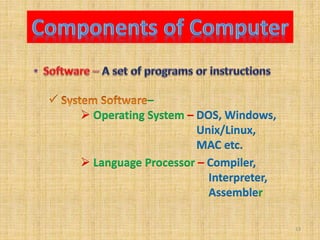 Fundamentals of computer | PPTX | Computing | Technology & Computing