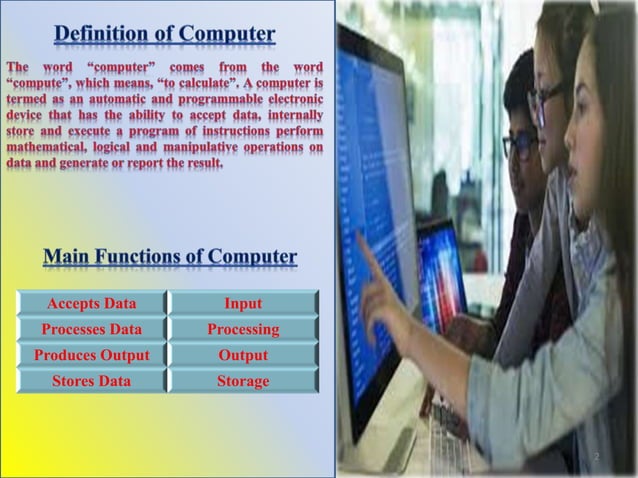 Fundamentals of computer | PPT