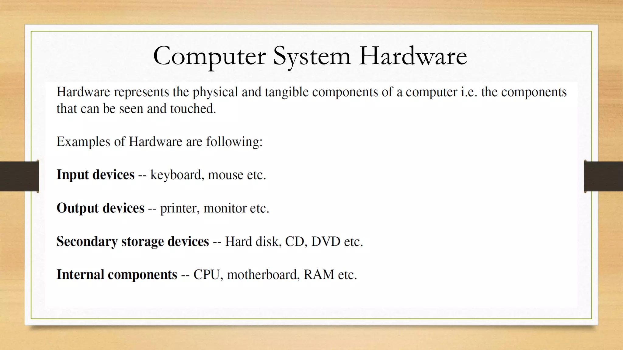 Fundamentals of computer | PPT