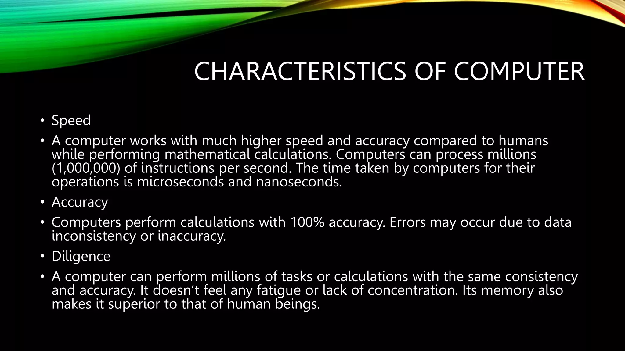 Fundamentals of computer Part 1 | PPTX