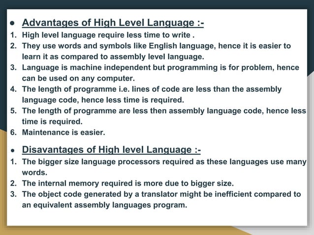 Programming Languagespptx Programming Languages Computing