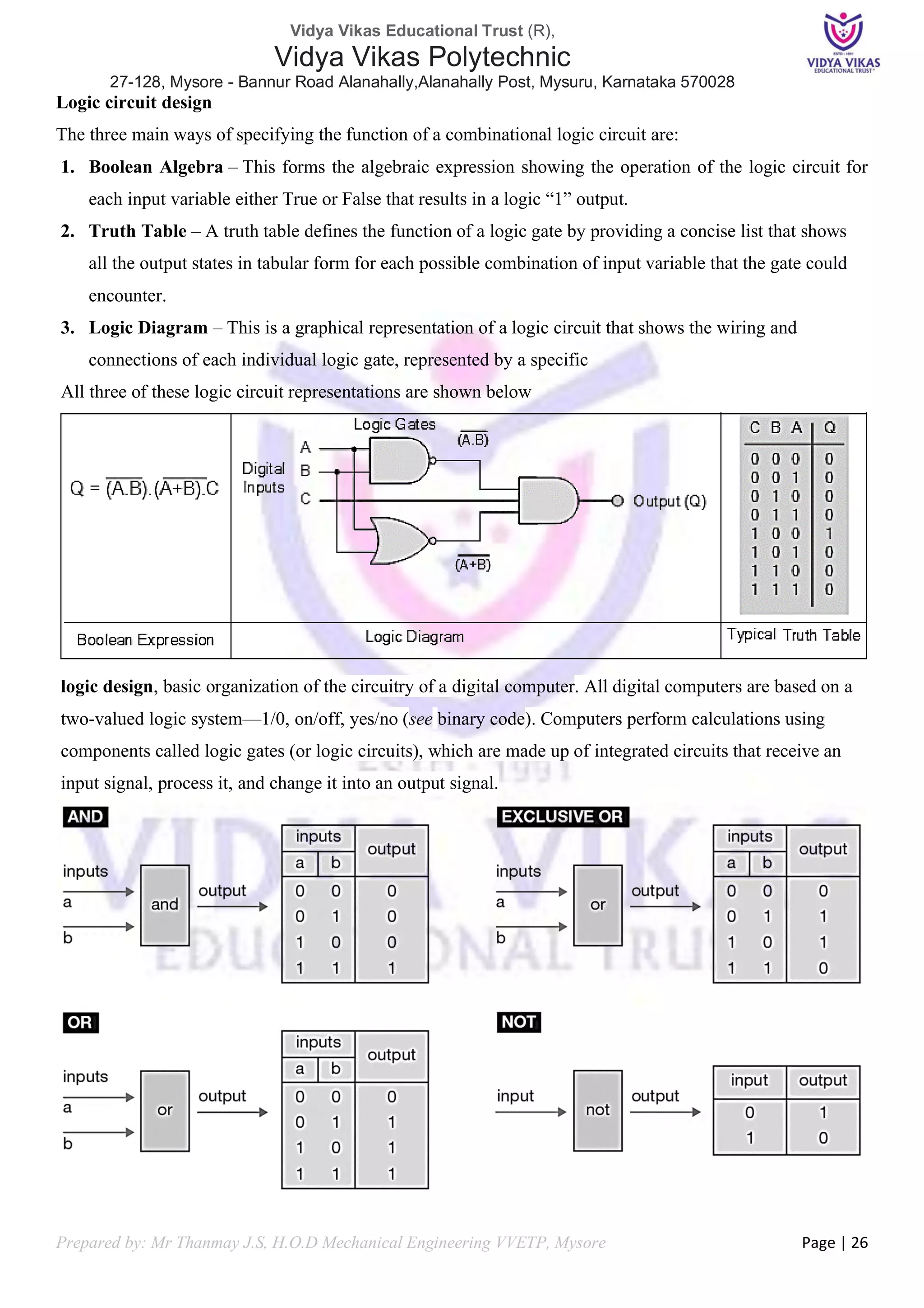 Fundamentals of Computer 20CS11T Chapter 2.pdf