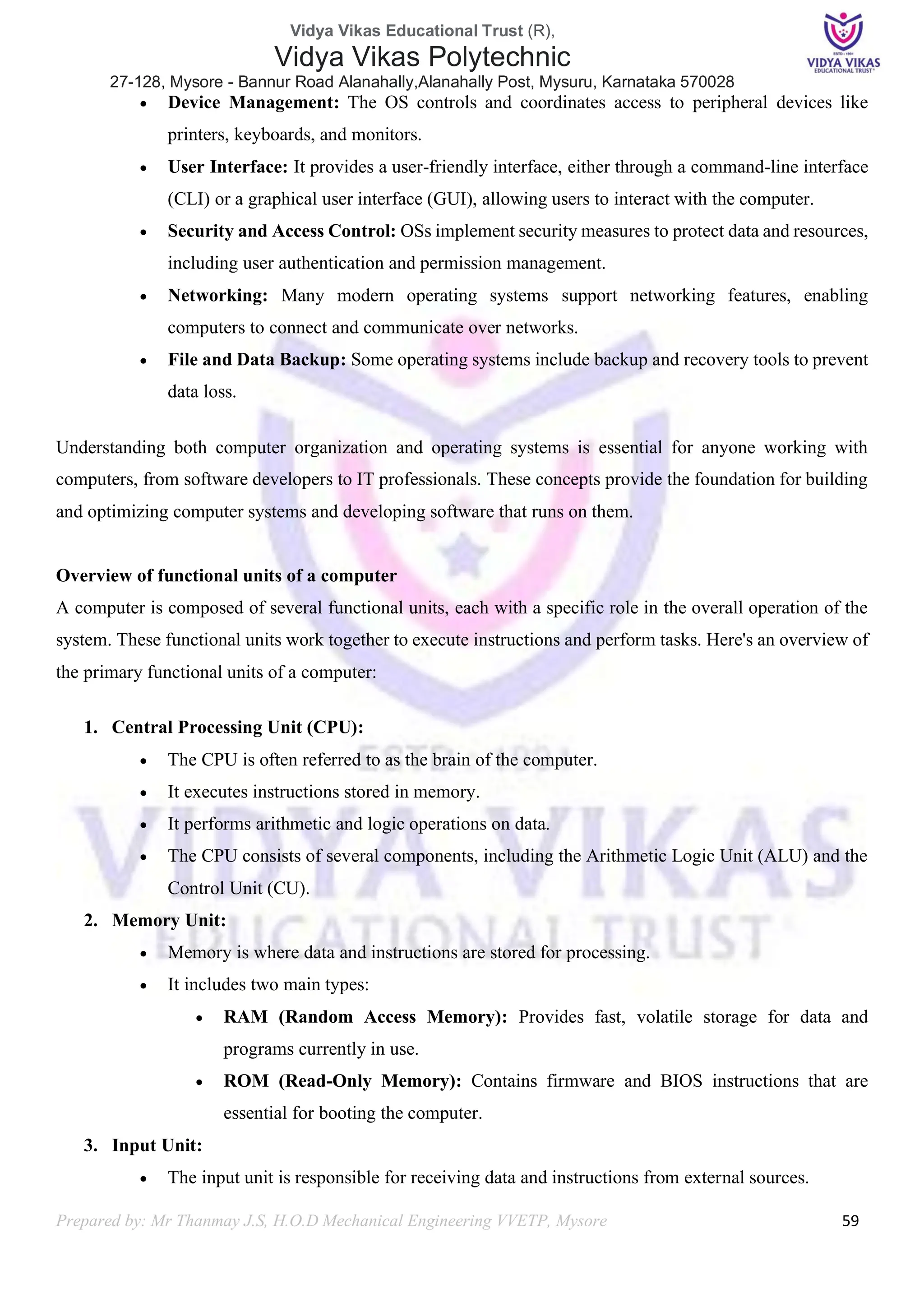 Fundamentals of Computer 20CS11T Chapter 4.pdf