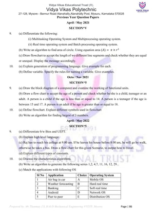 Fundamentals of Computer 20CS11T Chapter 5.pdf