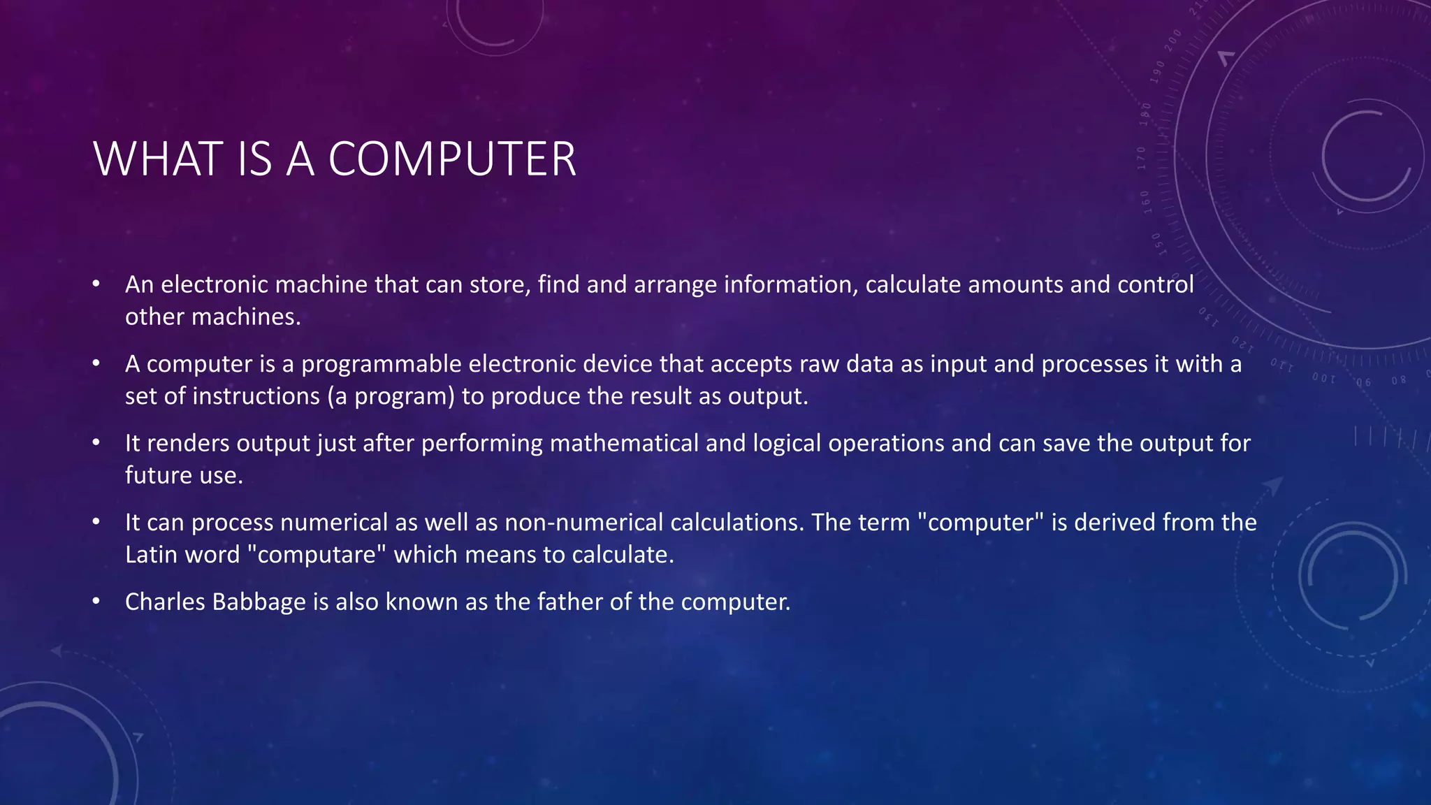 Fundamentals of computer and information system(unit 1) | PPT