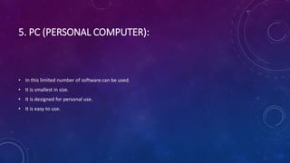 Fundamentals of computer and information system(unit 1) | PPT