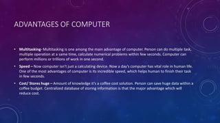 Fundamentals of computer and information system(unit 1) | PPT