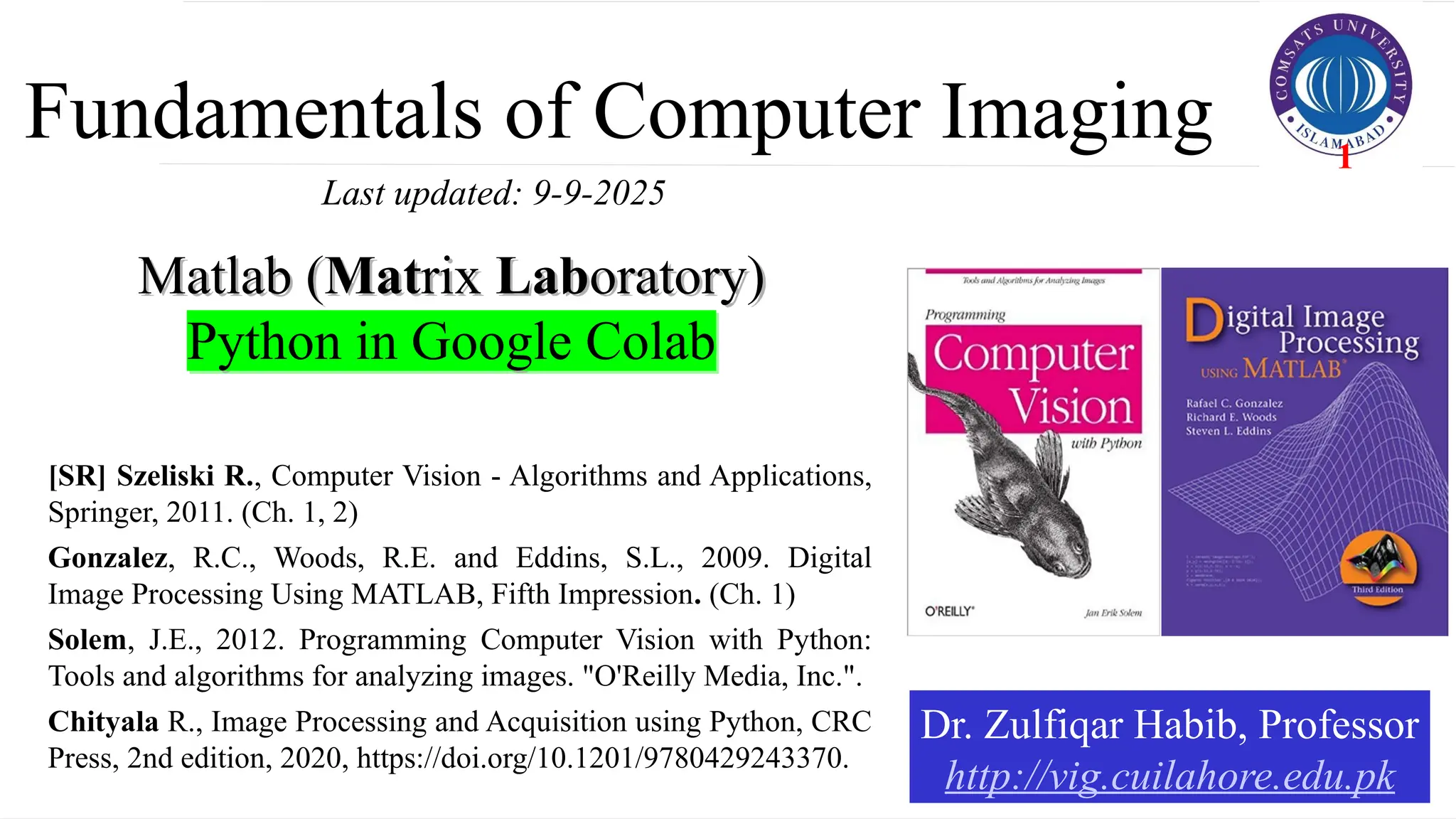 Fundamentals of Computer Imaging.pptx h | PPTX