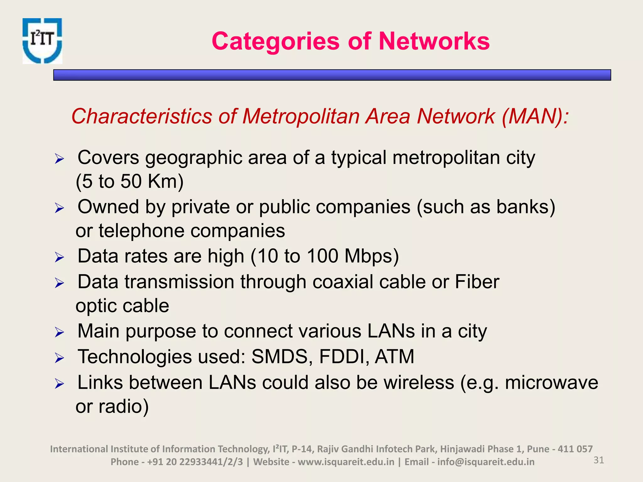 Fundamentals of Computer Networks | PPTX
