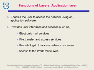 Fundamentals of Computer Networks | PPTX