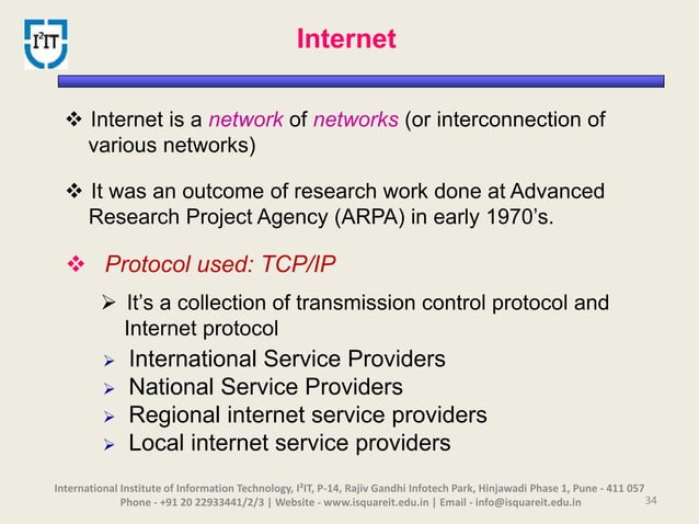 Fundamentals of Computer Networks | PPTX