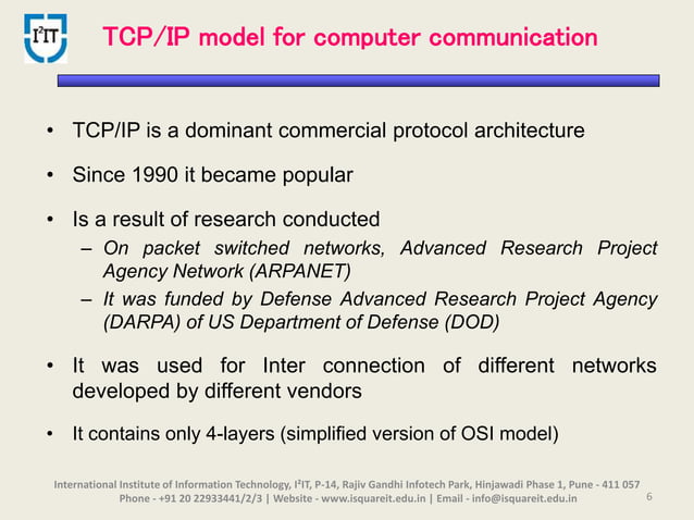 Fundamentals of Computer Networks | PPTX