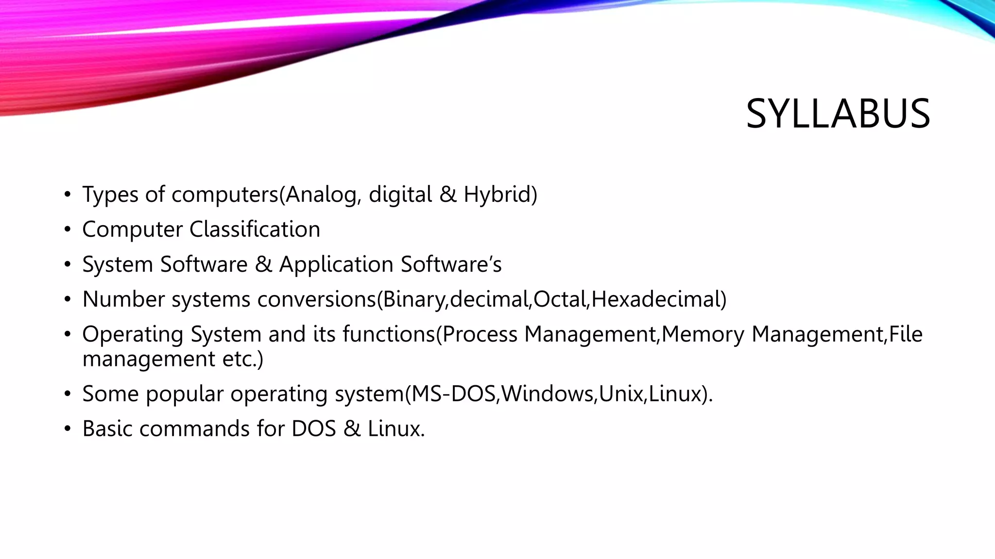Fundamentals of Computer Part 2 | PPT