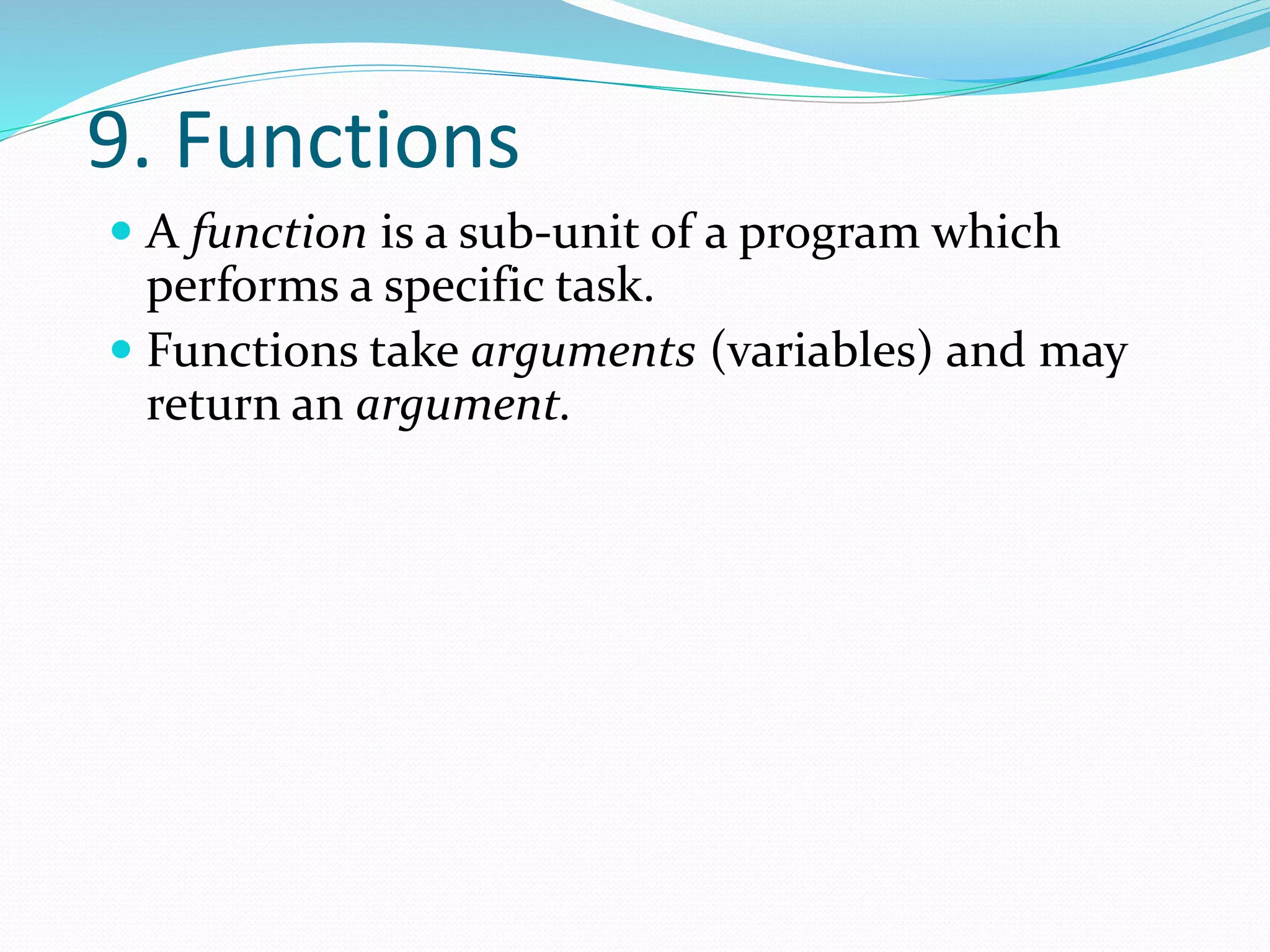 Fundamentals of computer programming by Dr. A. Charan Kumari | PPTX