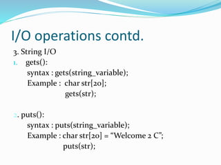 Fundamentals of computer programming by Dr. A. Charan Kumari | PPT