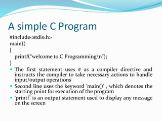 Fundamentals of computer programming by Dr. A. Charan Kumari | PPT