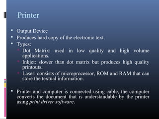Fundamentals of Computers | PPT