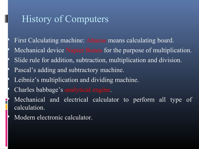 Fundamentals of Computers | PPT