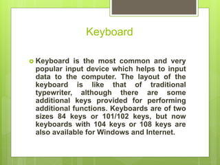 Fundamentals of computers | PPT