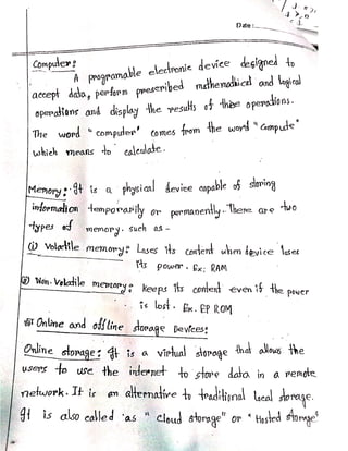 Fundamentals of computers .pdf