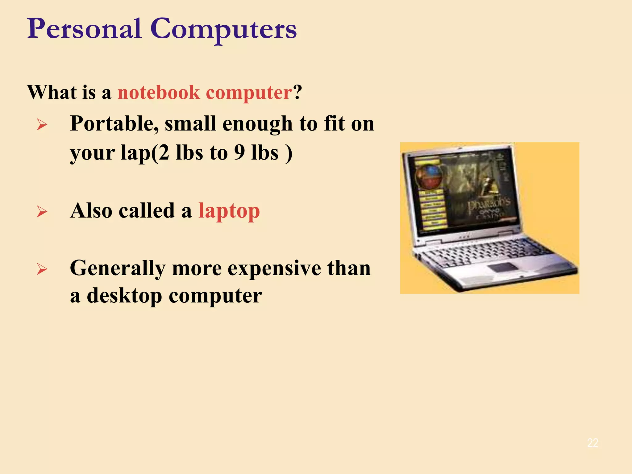 Fundamentals of computers | PPTX