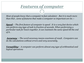 Fundamentals of Computers & Information System | PPT