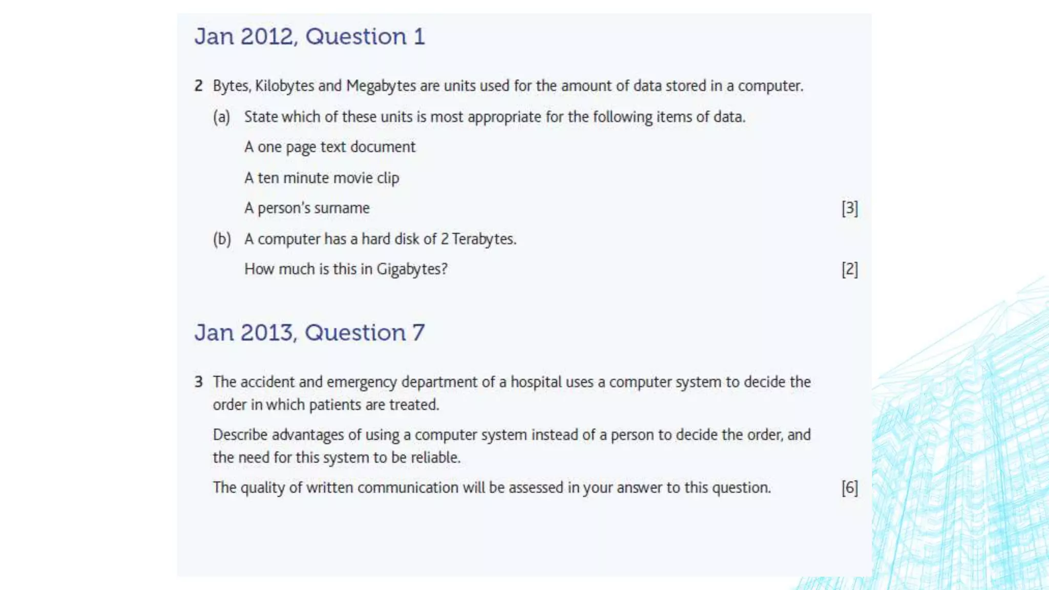 Fundamentals of computer systems | PPT