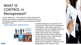 FUNDAMENTALS OF CONTROL : A REPORT FOR EPM EPORT FOR | PPTX