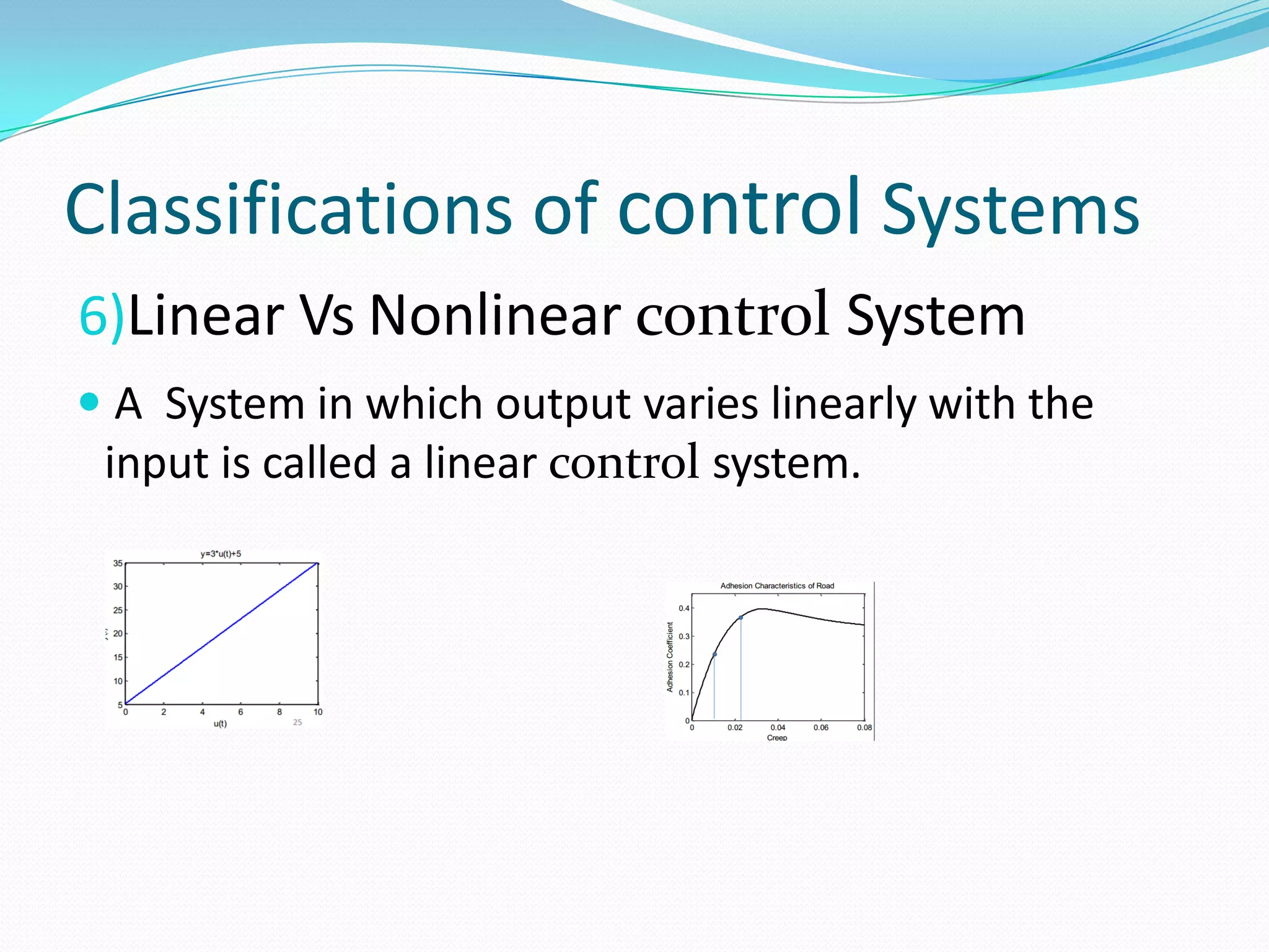 automatic control, Basic Definitions, Classification of Control systems ...